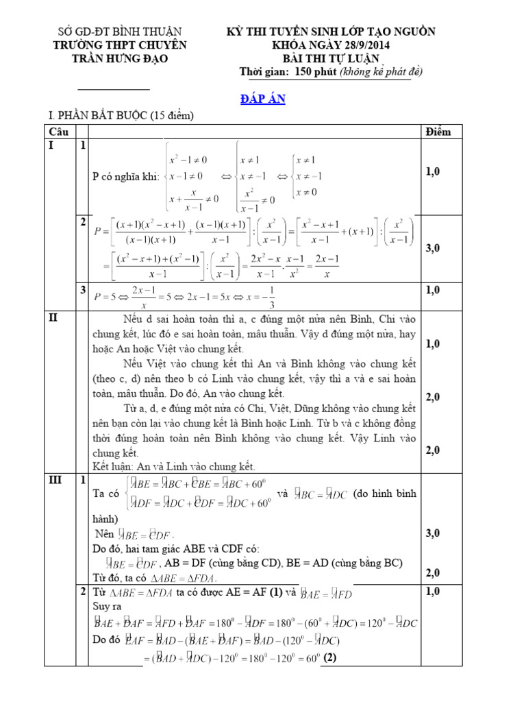 Da Bai Thi Tu Luan 2 | PDF