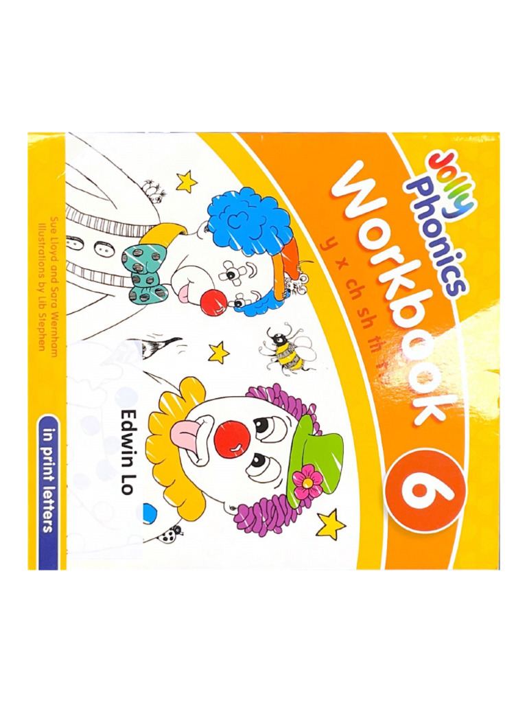 Jolly Phonics Workbook 6 in Print Letters | PDF