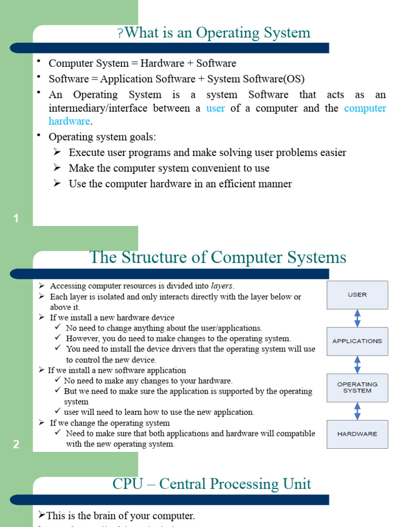 L14 Operating System | Download Free PDF | Operating System | Process (Computing)