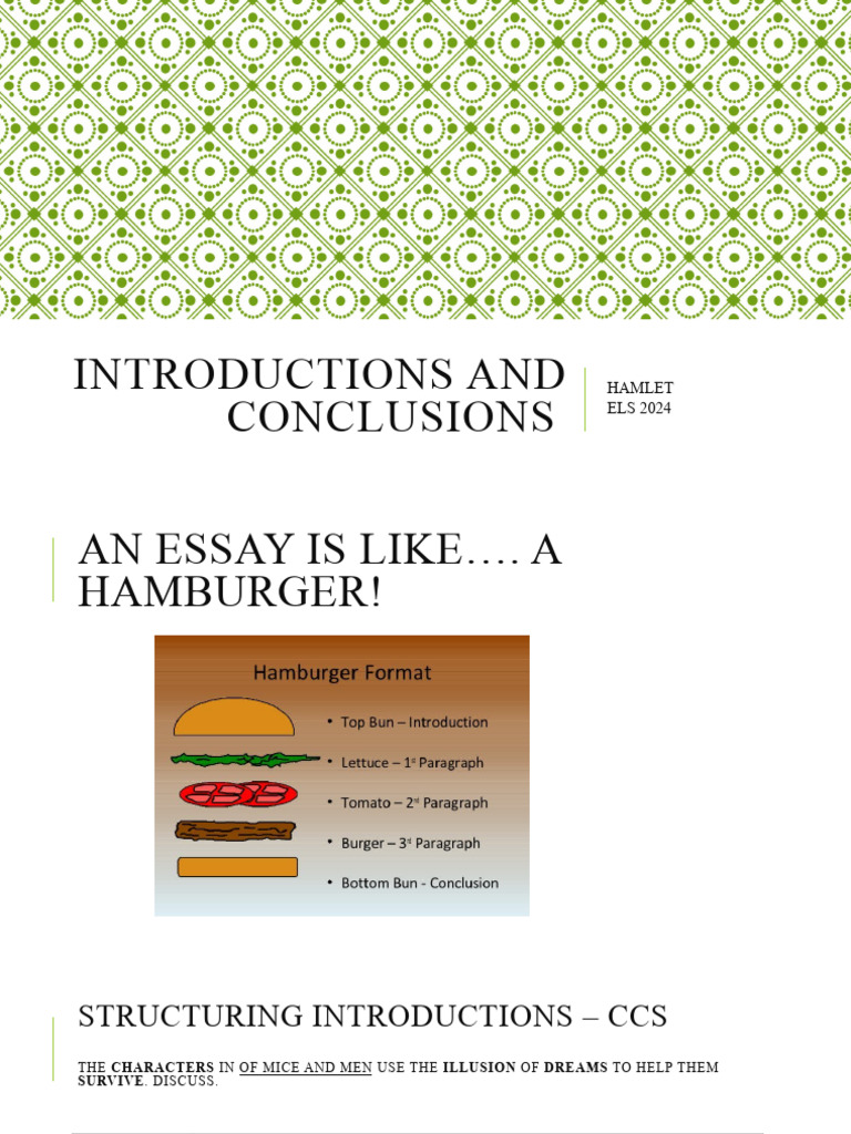 Introductions and Conclusions | PDF | Gender Role | Gender