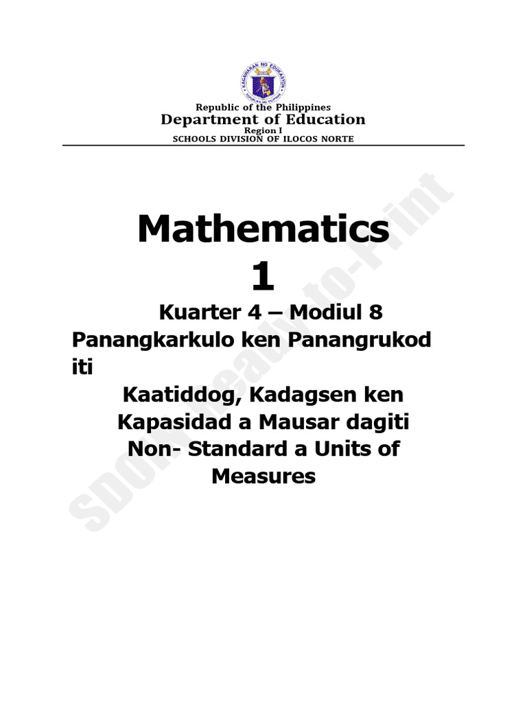 ADM-MATH1-Q4-Week7-Mod8-Finalelyedit - Martina Agullana, JBM QAed | PDF