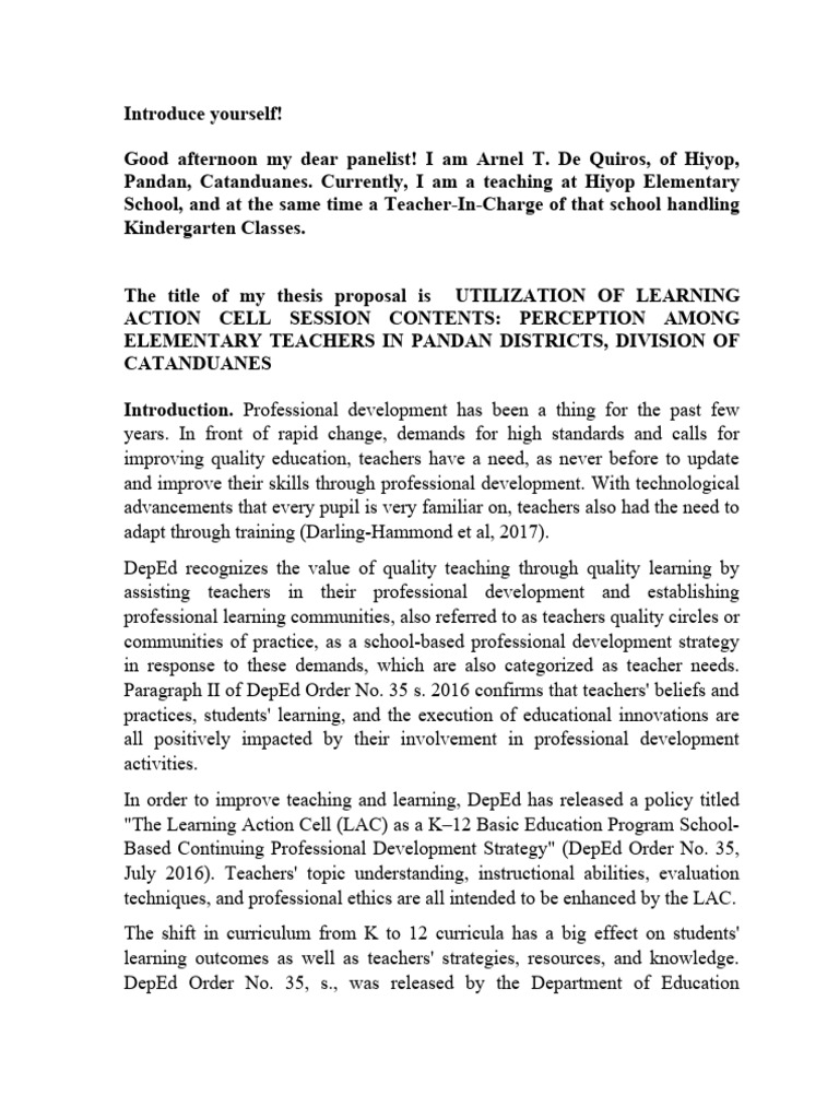 Brief Summary Thesis | PDF | Methodology | Quantitative Research