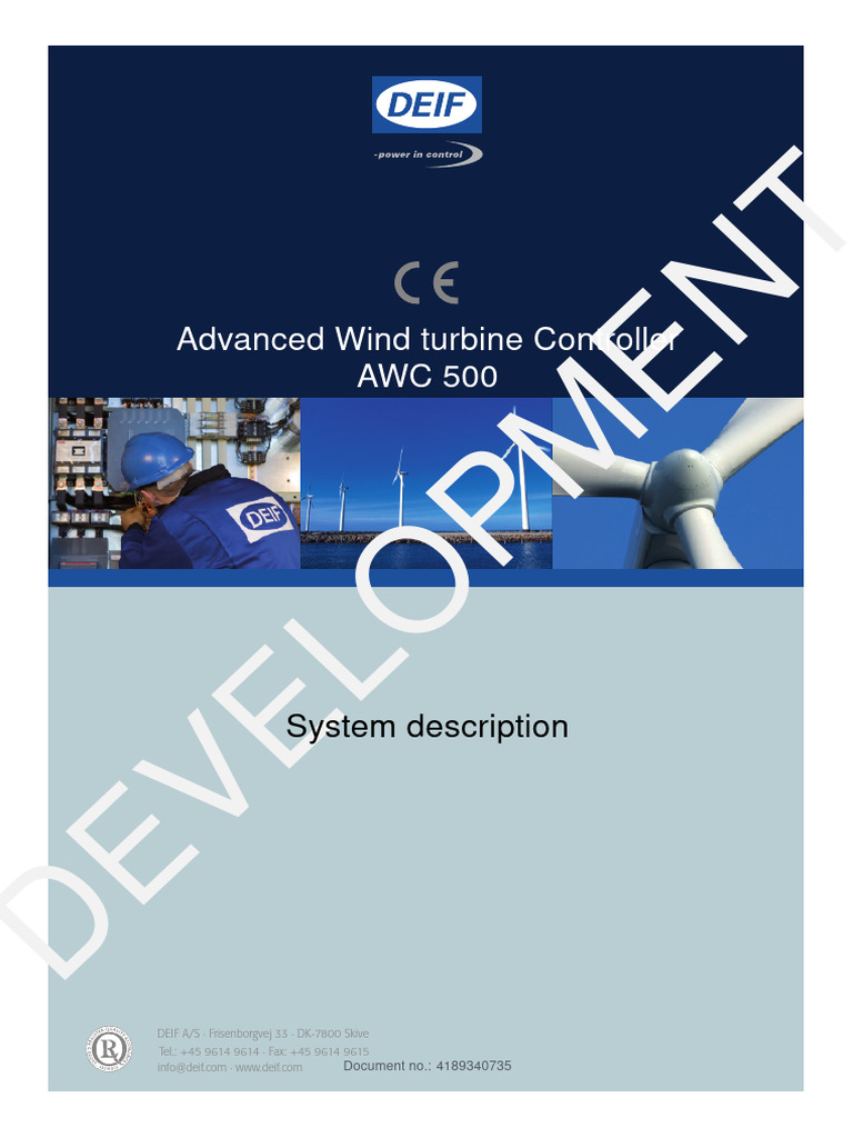 Awc 500 System Description 4189340735 - Uk | PDF | Electrical Engineering