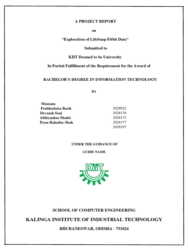 Exploration of LifeSnap Fitbit Data | PDF | Wearable Technology | Computer Security