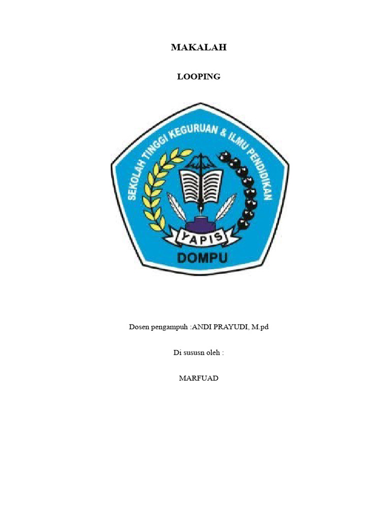 Konsep Looping dalam PHP | PDF | Karier & Perkembangan
