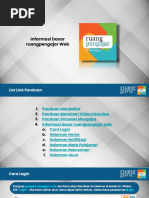 Panduan Penggunaan Web Elearning-Peserta Full | PDF