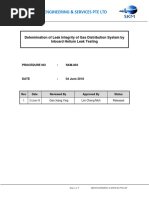 Helium Leak Testing Procedure Guide | PDF | Leak | Nondestructive Testing