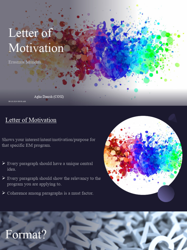 Crafting Your Erasmus Motivation Letter | PDF | Motivation | Motivational