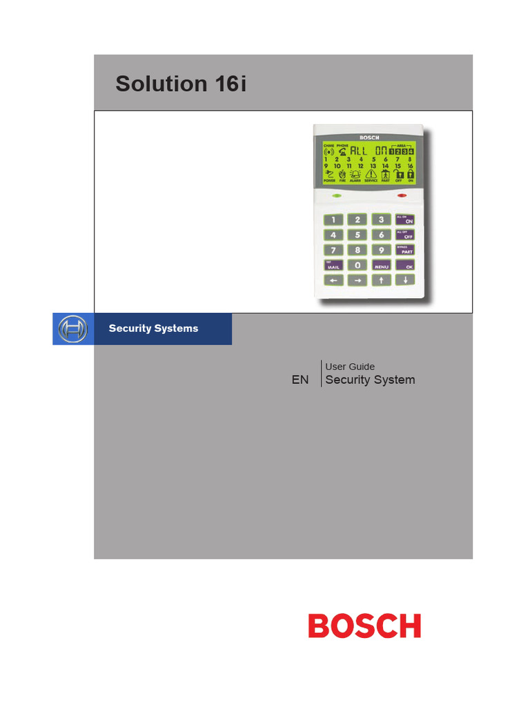 Operation Manual enUS 2855641867 | PDF | Security Alarm | Menu (Computing)