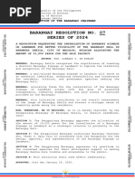 Barangay-AIP-POBLACION IV-2025 | PDF | Economies