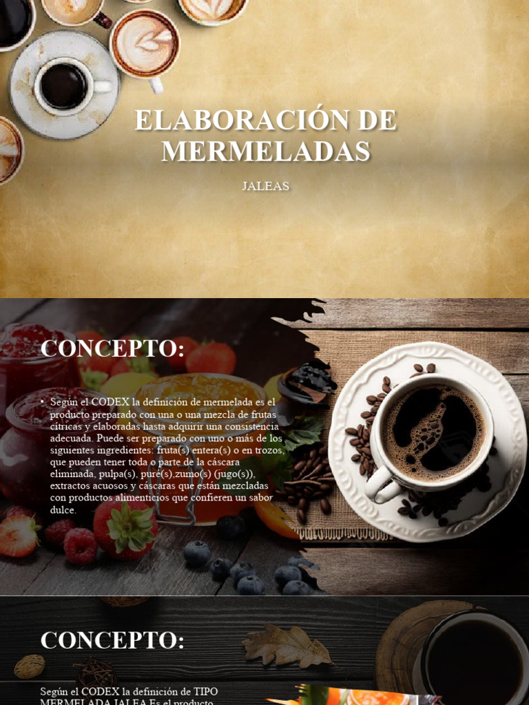 Elaboración de Mermeladas | PDF