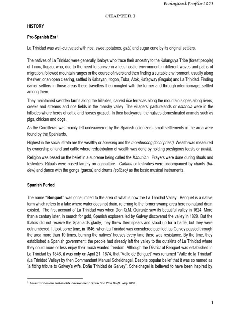 Ecological Profile 2021 Final | PDF | Loam | Earth Sciences