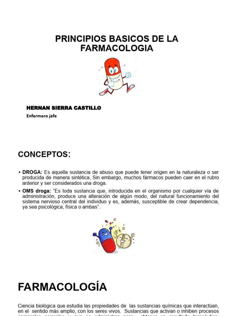 Principios Basicos de La Farmacologia | PDF | Farmacología | Medicamentos con receta