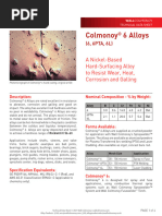 Wall Colmonoy Surfacing Alloys Selector Chart | PDF | Tungsten ...