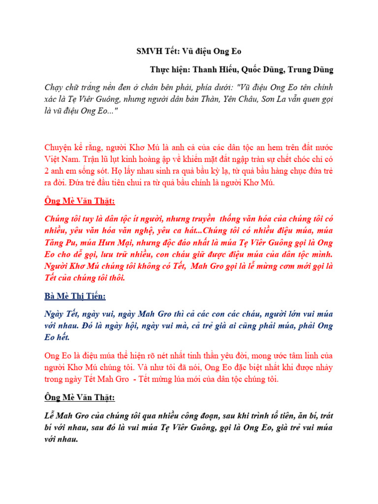 Loi Binh Vu Dieu Ong Eo Edited | PDF