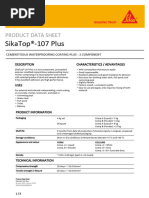 SC2000 Cement Technical Data Sheet | PDF | Cement | Materials
