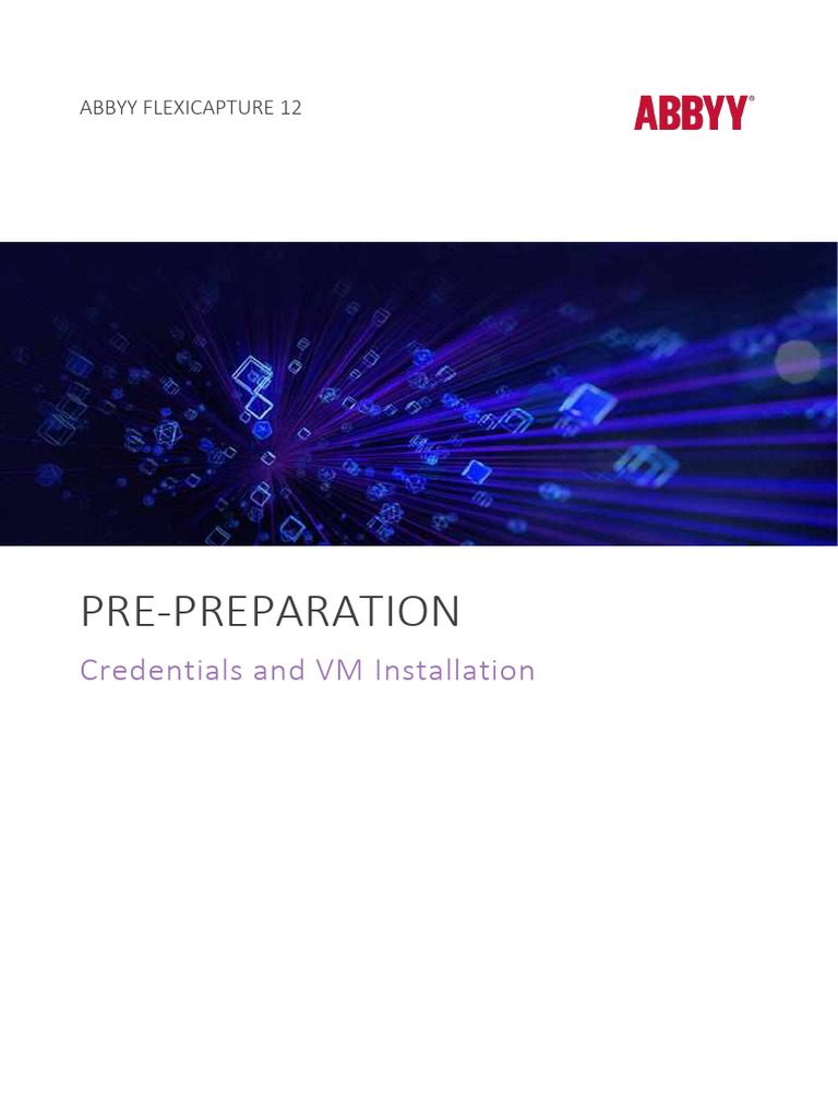Credentials and VM Installation - Basic course | PDF | Computer File | Virtual Machine
