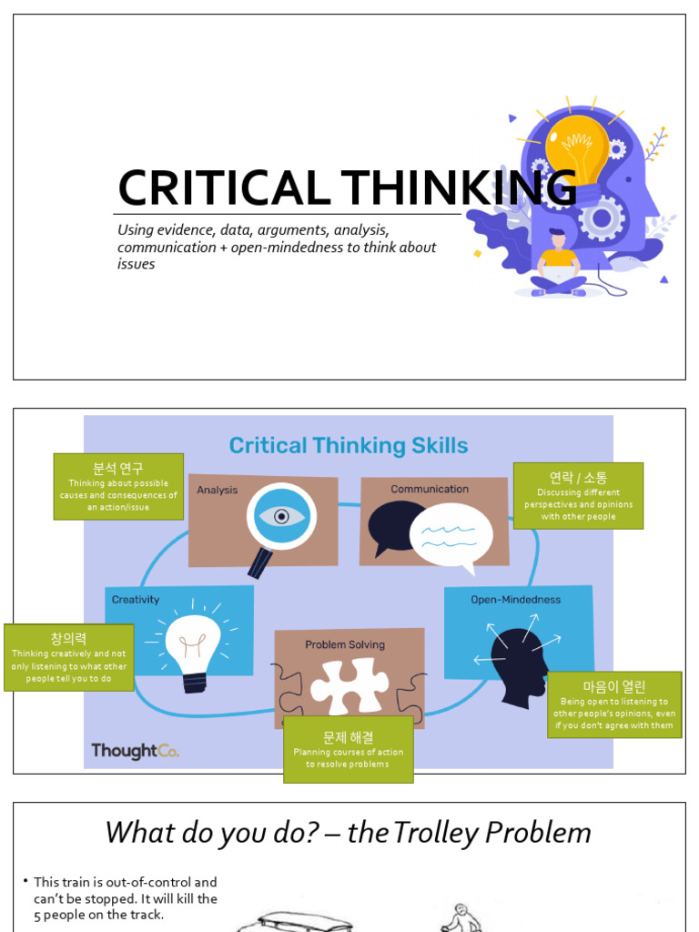 Critical Thinking | Download Free PDF | Critical Thinking | Thought