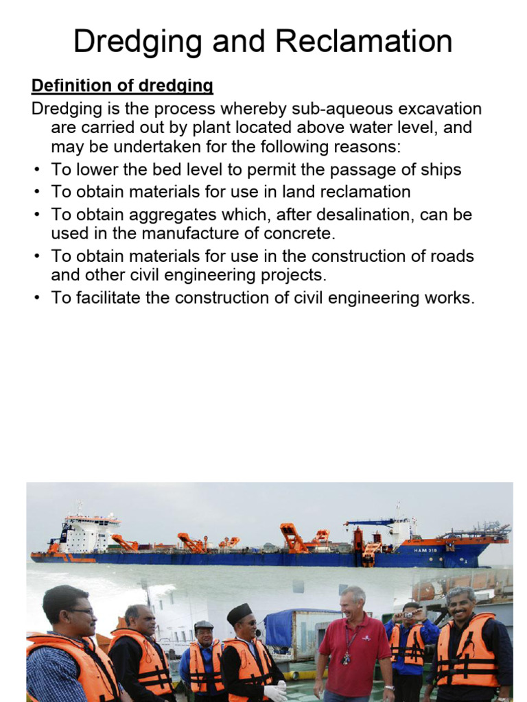 Lecture 2 - Dreging n Land Reclamation | Download Free PDF | Dredging ...