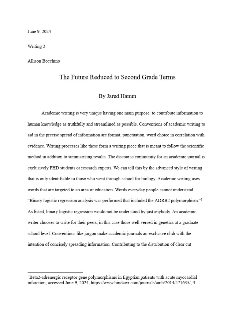 wp2 Writing Final Draft Writing 2 | PDF | Newspapers | Information