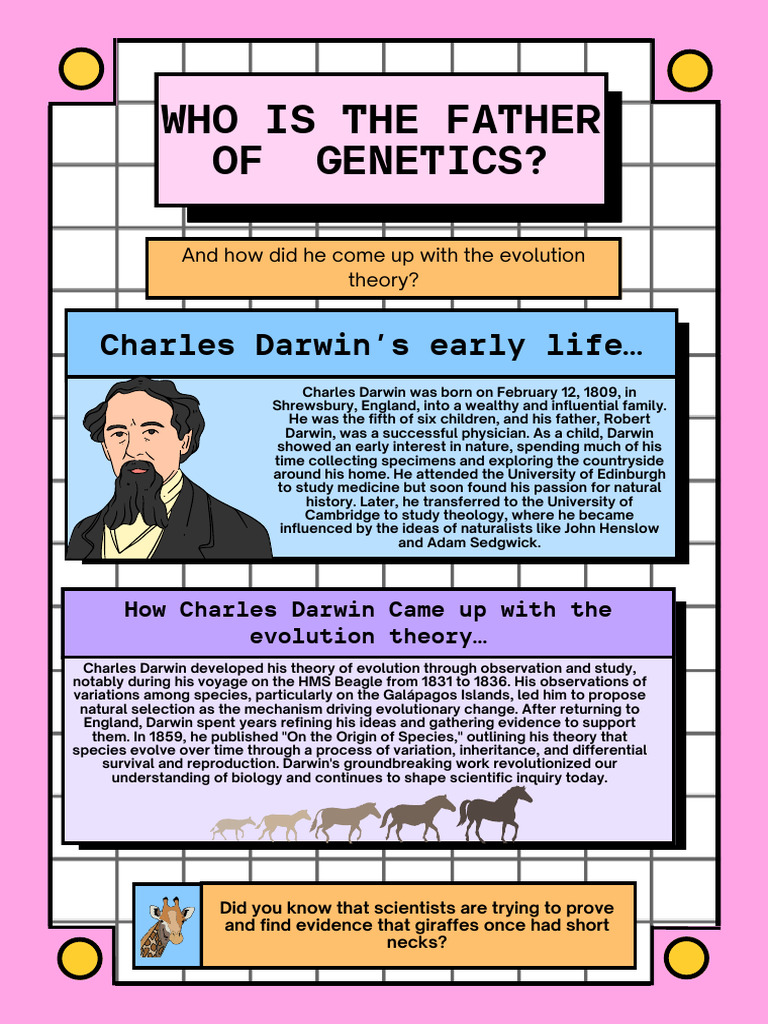 Charles Darwin's Evolution Theory Explained | PDF | Evolution | Charles ...