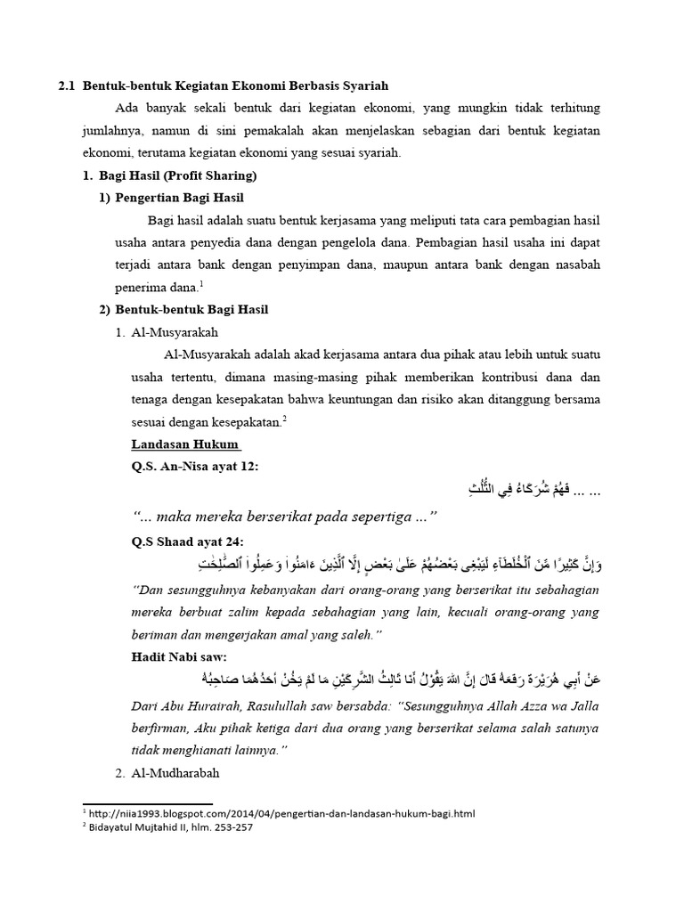 Contekan Ayat Ayat Ekonomi | PDF