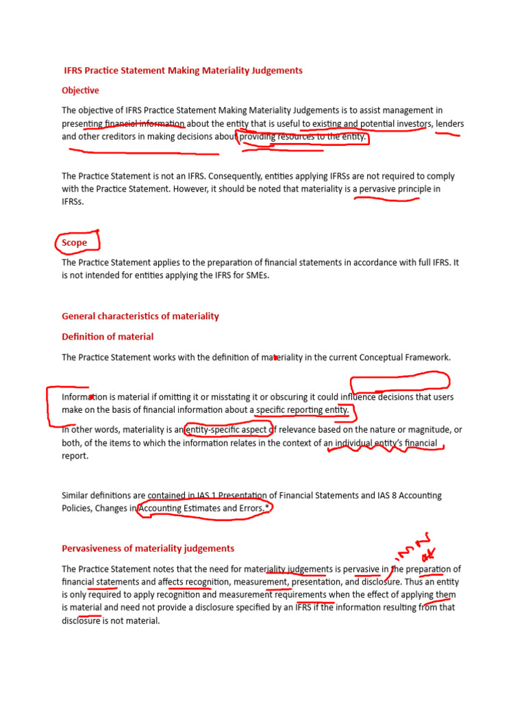 Practice Statement 2 | PDF | International Financial Reporting ...
