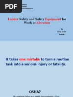 3 Points Contact | PDF | Ladder | Safety