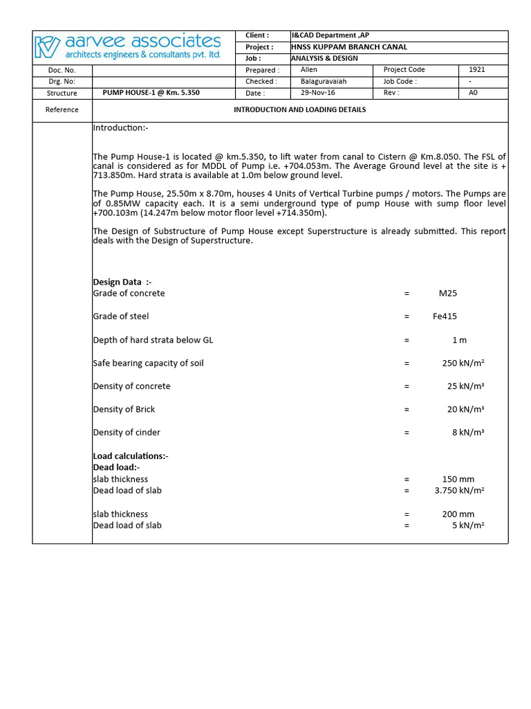 Design Report | PDF | Earthquake Engineering | Structural Engineering