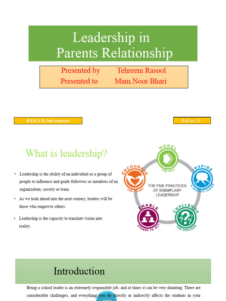 Enhancing Parent Engagement in Schools | PDF | Leadership | Mentorship