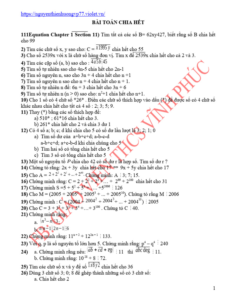_TAI LIEU ON THI HSG 6 | PDF