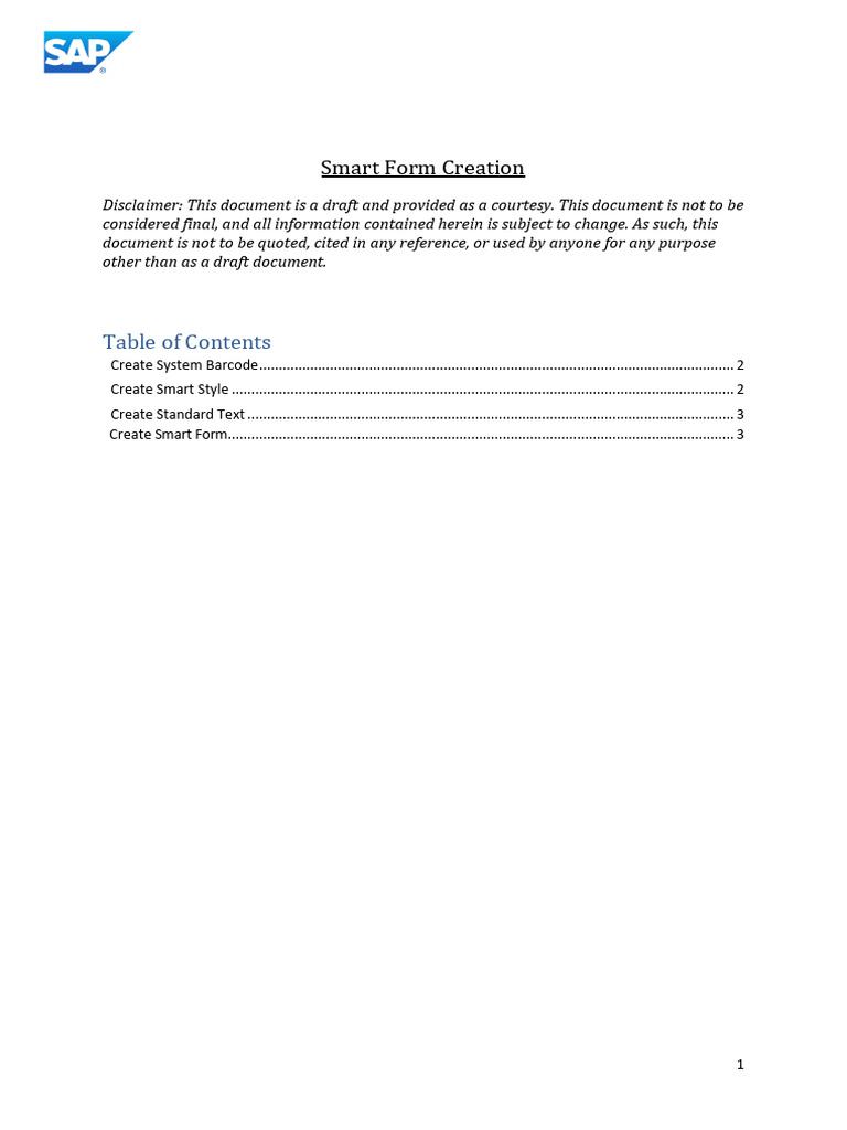 Smartform Creation With QRCode | Download Free PDF | Computing | Information Technology