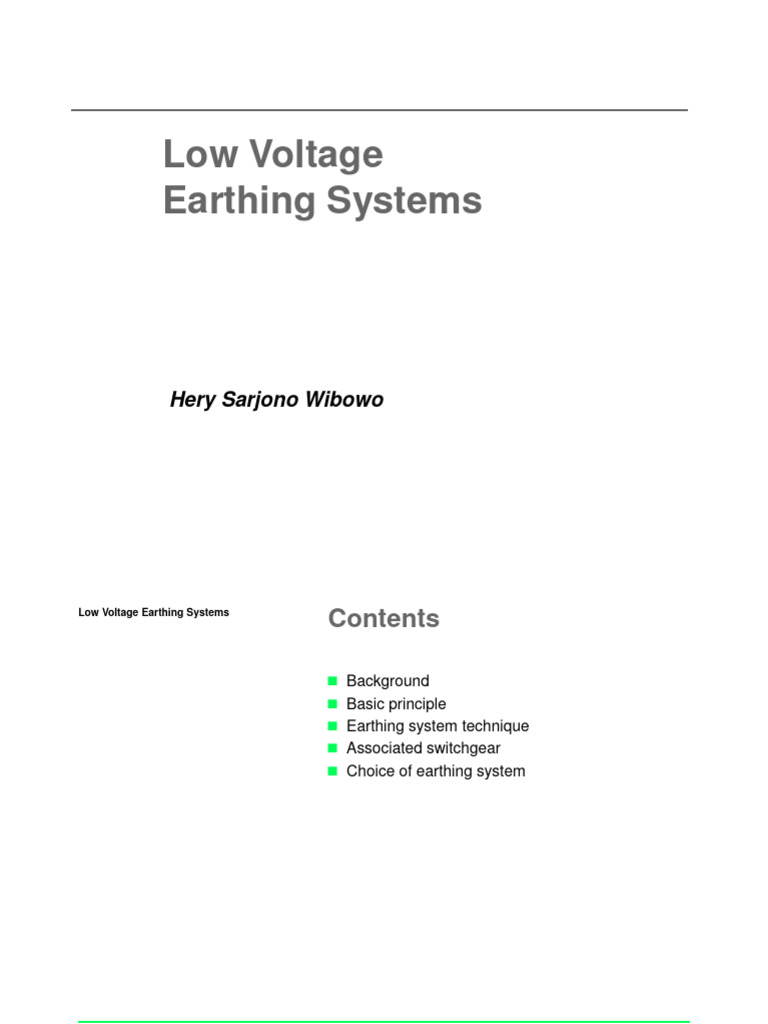 2 - Background Installation | PDF | Electrical Components | Power Engineering