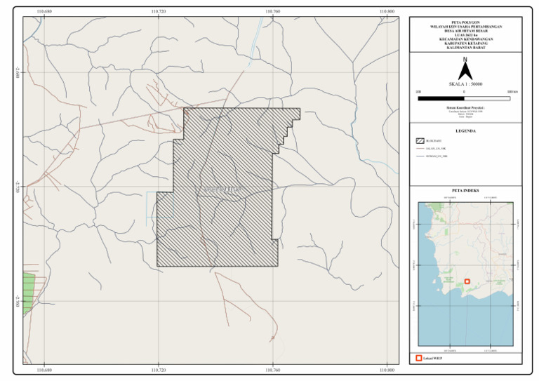 Peta Pengajuan Wiup Pt. Bumi Rumpun Borneo | PDF