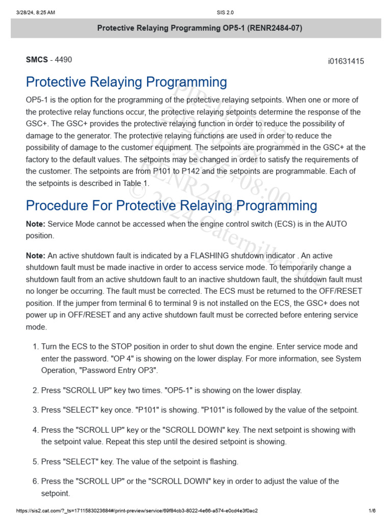Protective Relay Programming | PDF | Electric Power | Electrical Equipment