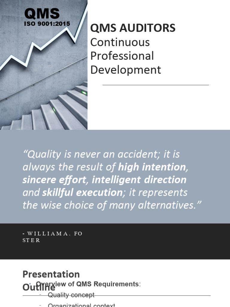 CPD - Performance Monitoring For Effective Quality Management System ...