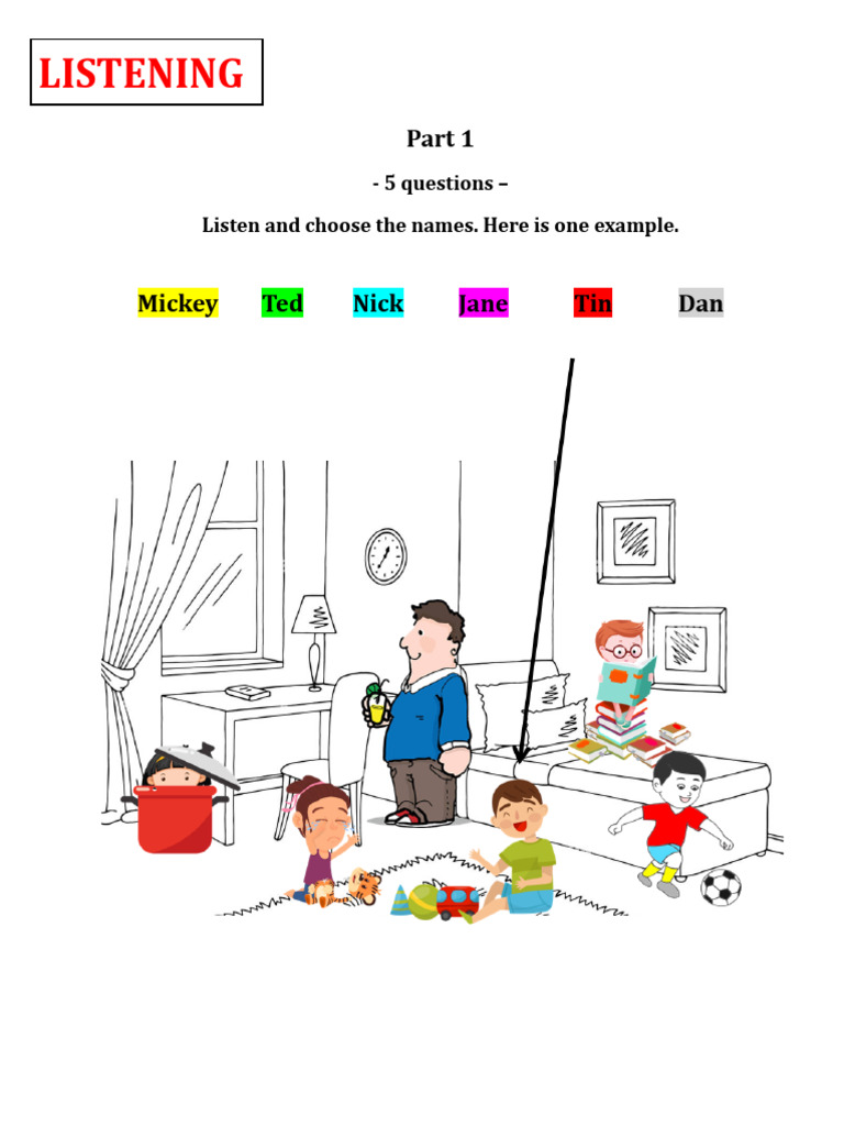 Final Test For Starter 1 | PDF