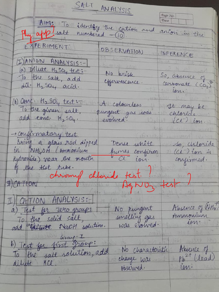 Calcium Chloride Salt Analysis PDF
