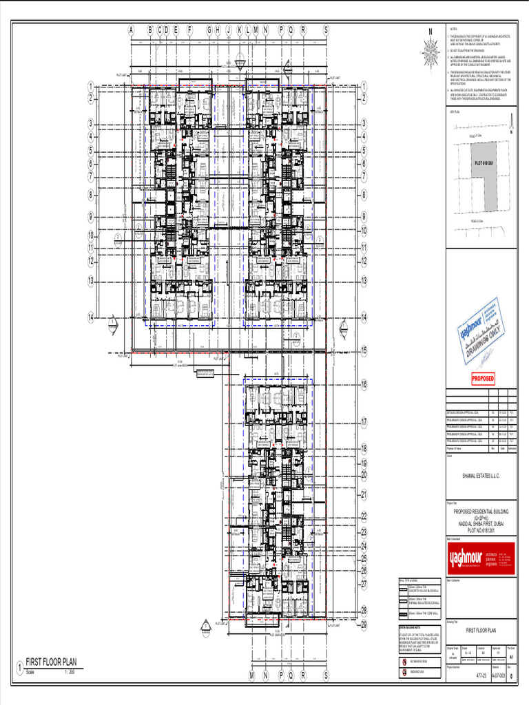 A-07-003 - First Floor Plan | PDF | Buildings And Structures