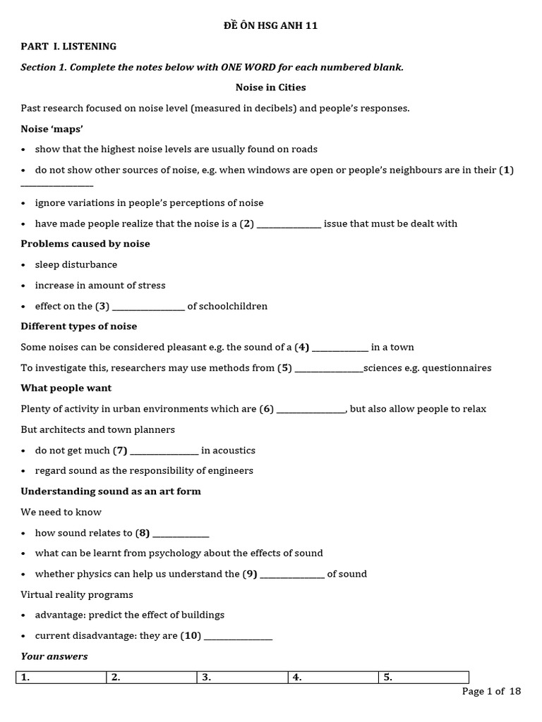 ĐỀ THI TIẾNG ANH 11 - Draft | PDF | Immune System | Perfume