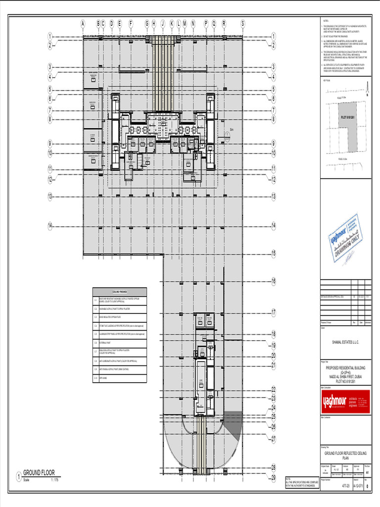 A-12-071 - Ground Floor Reflected Ceiling Plan | PDF | Building ...
