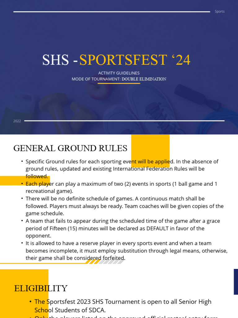 Sports Fest 24 | PDF | Sports | Team Sports