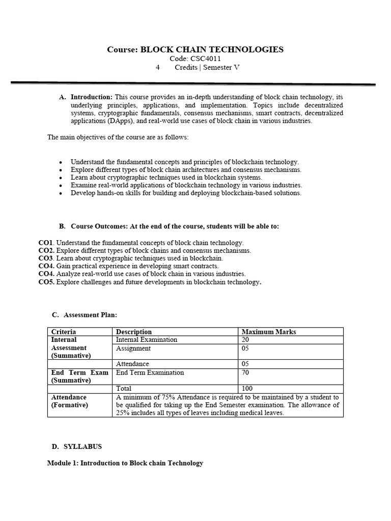 Block Chain Technologies | PDF | Computing | Security Engineering
