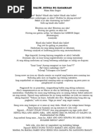 Original Filipino Declamation Piece | PDF