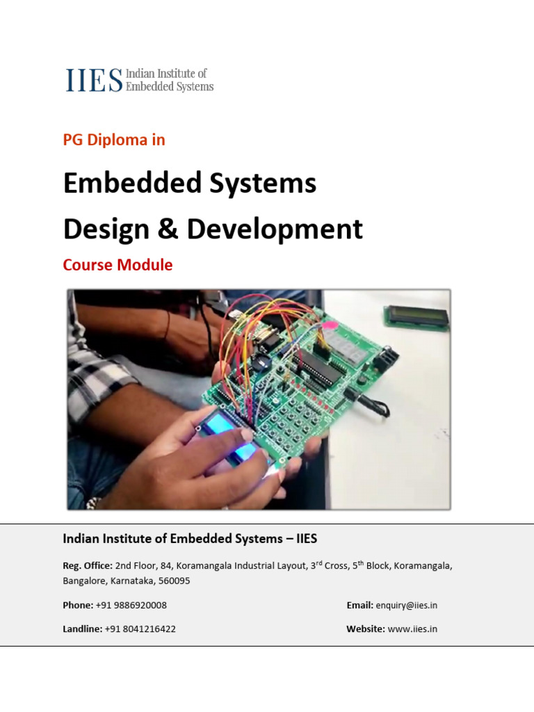Embedded Outline (1) (1) | PDF | C++ | Embedded System