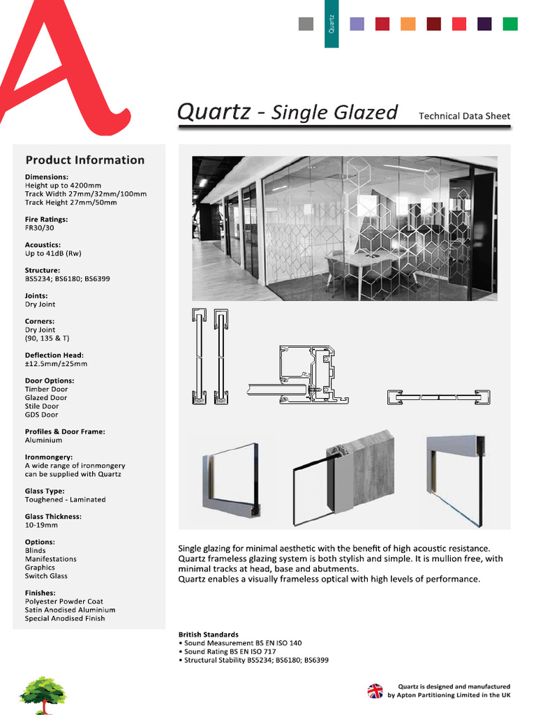 Quartz Single Glazed - S | PDF
