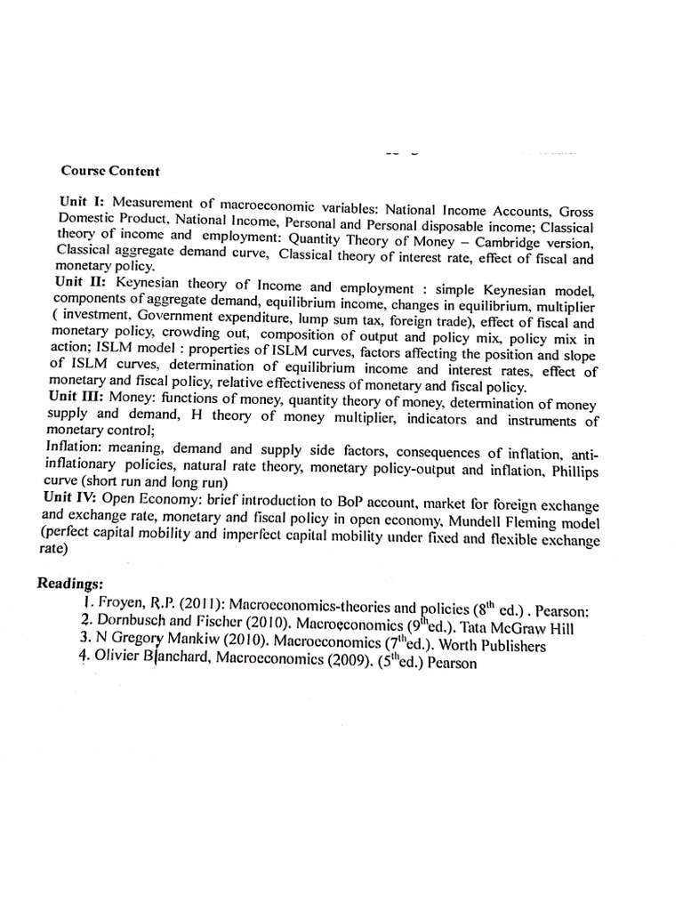 Bba 4th Sem Macro Economics 1 Pdf