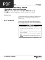 GE Centralized BUSPRO - P746 | PDF | Relay | Manufactured Goods