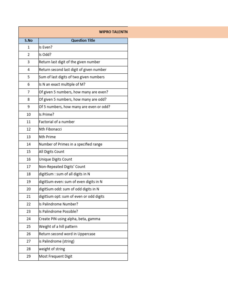 Logic Building Questions | Download Free PDF | Numbers | String (Computer Science)