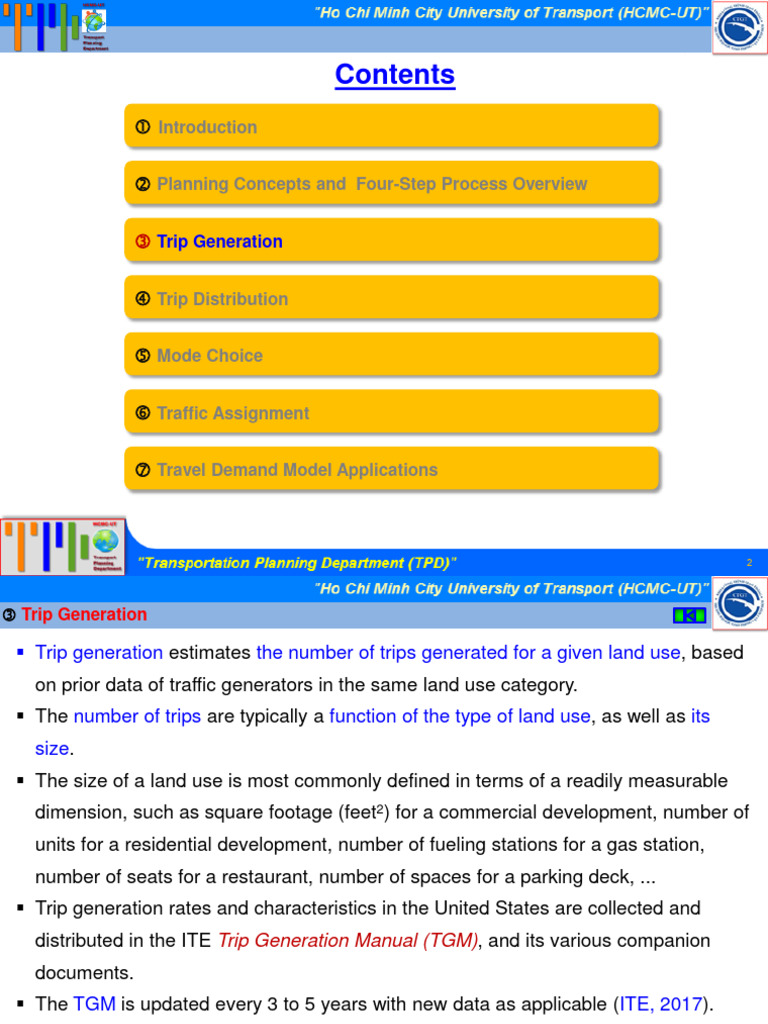Four-Step Travel Demand Model Overview | PDF | Transport